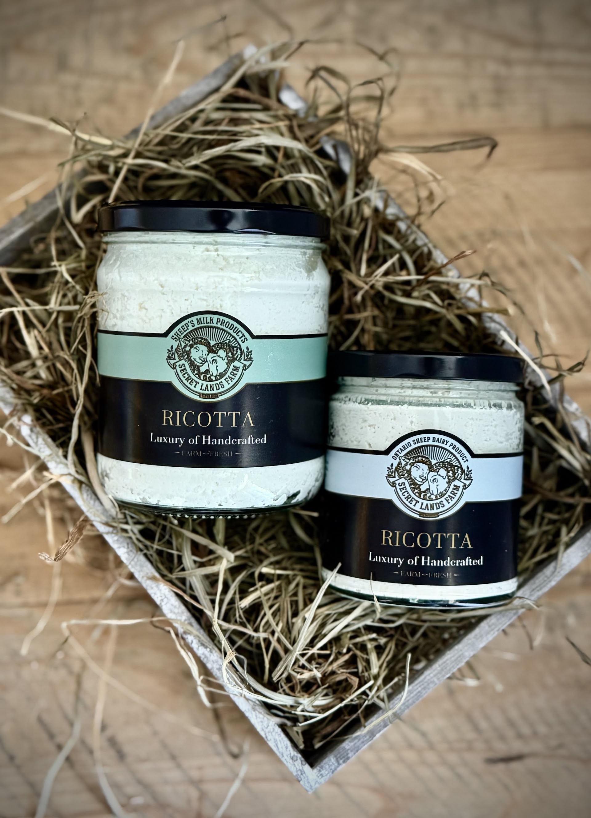 Sheep's Milk Ricotta | Secret Lands Farm